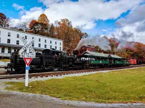 West Virginia with Kids: Caves, Steam Trains & Amber Waterfalls
