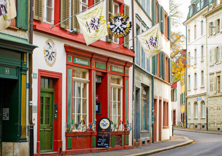 21 Unique Restaurants in Basel, Switzerland: Castle Dining + Riverfront ...
