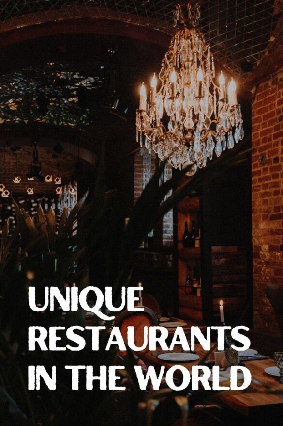 These Are the 13 Most UNIQUE Restaurants in the World (2025)