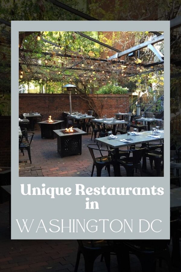 12 Uniquely Amazing Restaurants in Washington DC