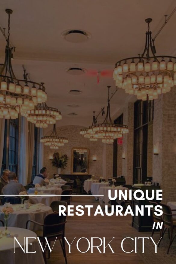 13 Unique Restaurants in New York City: Coolest Places to Eat (2024)