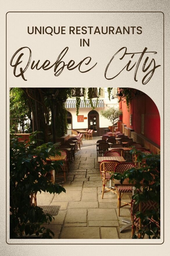 Unique Restaurants in Quebec City: 11 Coolest Dining Experiences