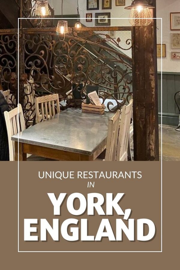 12 Fun & Cool Restaurants in York, England