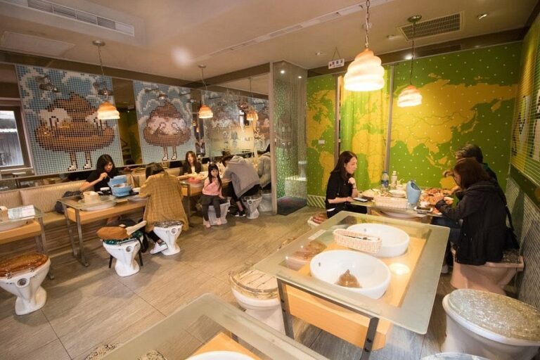 Taipei Has a Restaurant Where You Eat on a Toilet. Here Are 18 Unique Eats.