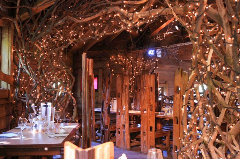 The UK's 25 Wildest Restaurants: Treehouses, Cheese Barges, and Caves