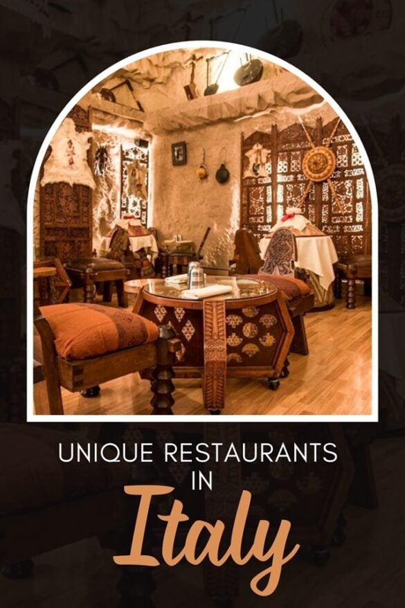 23 Wildly Unique Places to Eat in Italy (Trams, Caves + Hidden Gems)