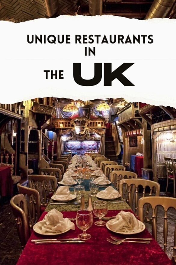 The UK's 25 Wildest Restaurants: Treehouses, Cheese Barges, and Caves