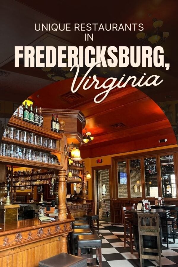 16 Unique Restaurants in Fredericksburg, VA: From Historic Mansions to ...