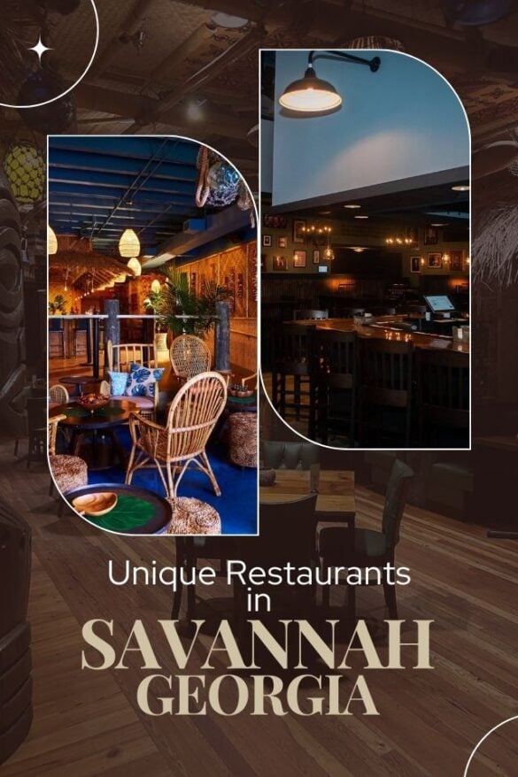 24 Absolutely Unique Restaurants in Savannah (Great Food, Better Views)