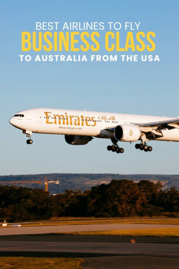 11 Best Airlines to Fly Business Class to Australia From the US (2026)