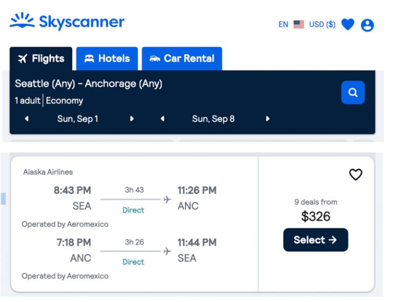 5 Proven Tips to Fly to Alaska for Cheap in 2025 (from Continental US)