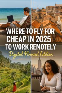 Working Remotely in 2025: Cheap Flight Routes to Digital Nomad Hotspots ...